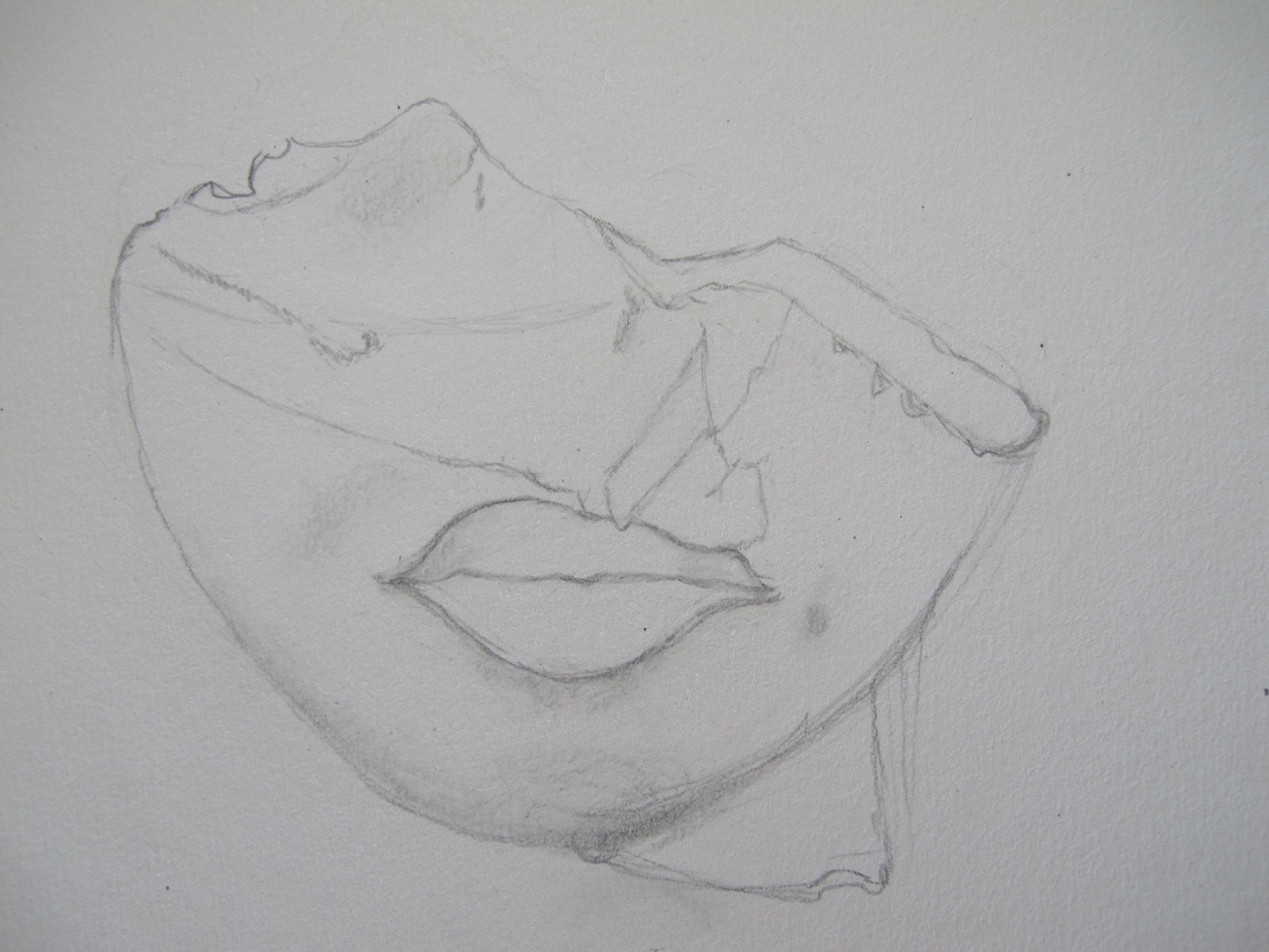 Fragment of a Queen’s Face, Sketch 024 | It's a long story