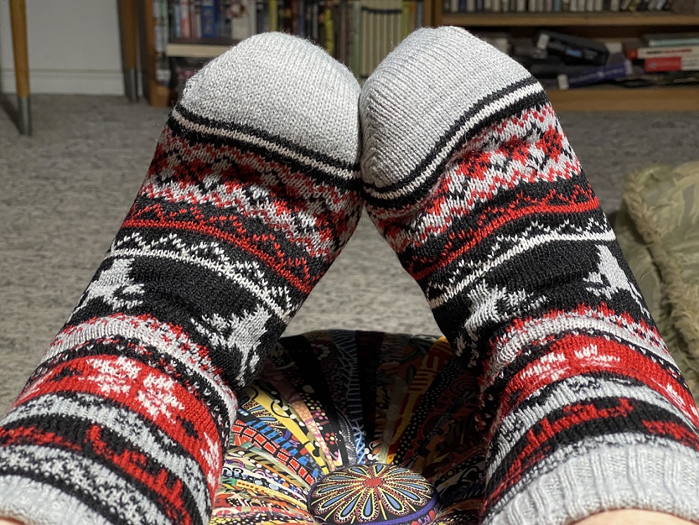 Reading Socks, Reading the Label | It's a long story