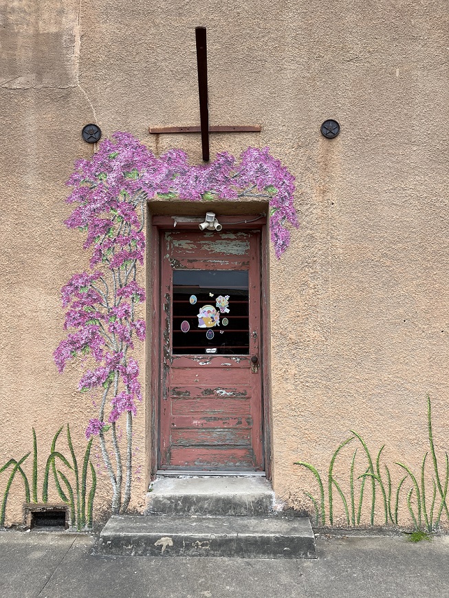 Doorway with Mural | It's a long story