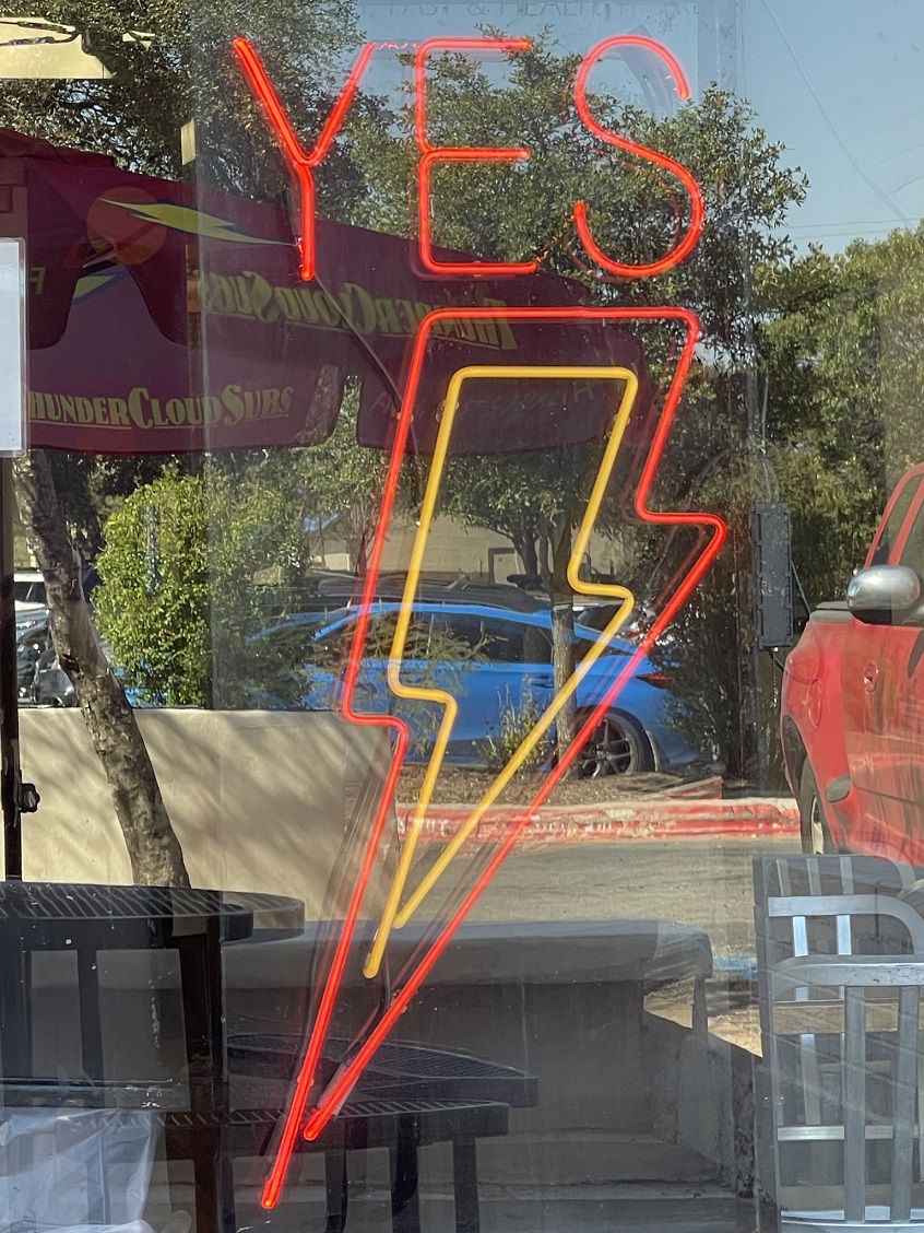Yes, at Thundercloud Subs | It's a long story